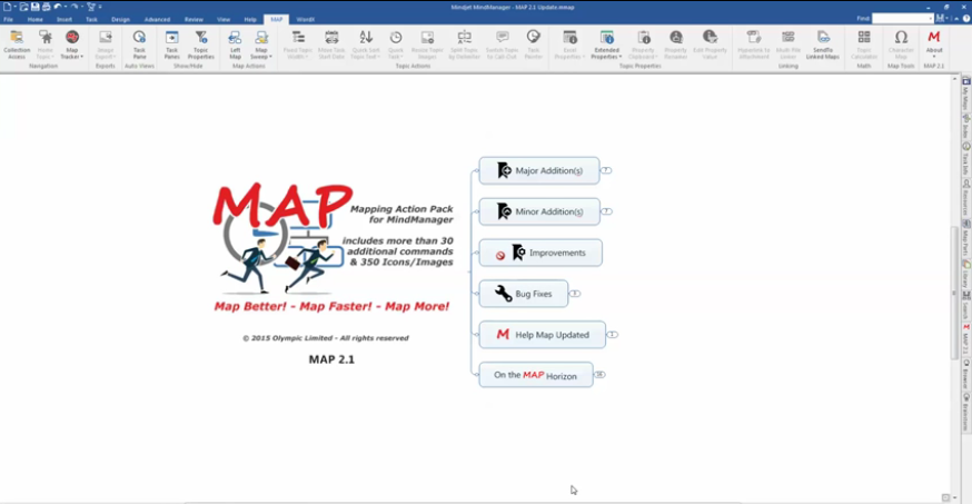 See What's New in MAP for MindManager 2.1 - MindManager Blog